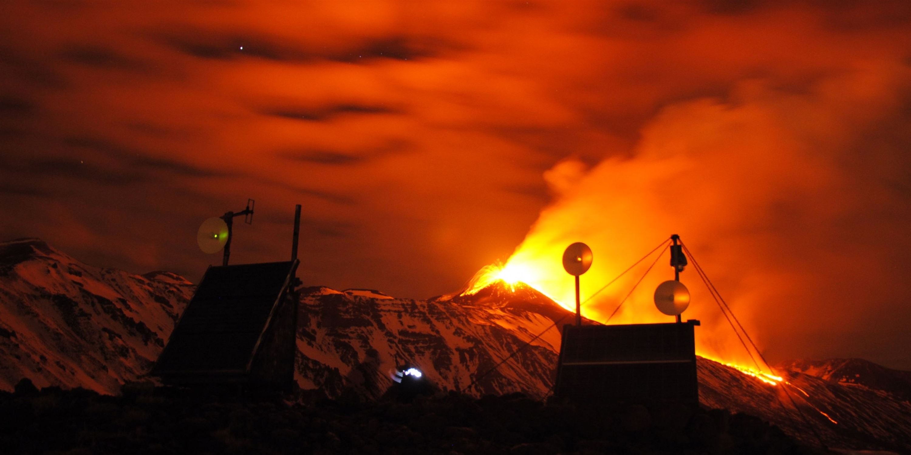 Se vulkanen Etna i nyt dramatisk udbrud - Avisen.dk